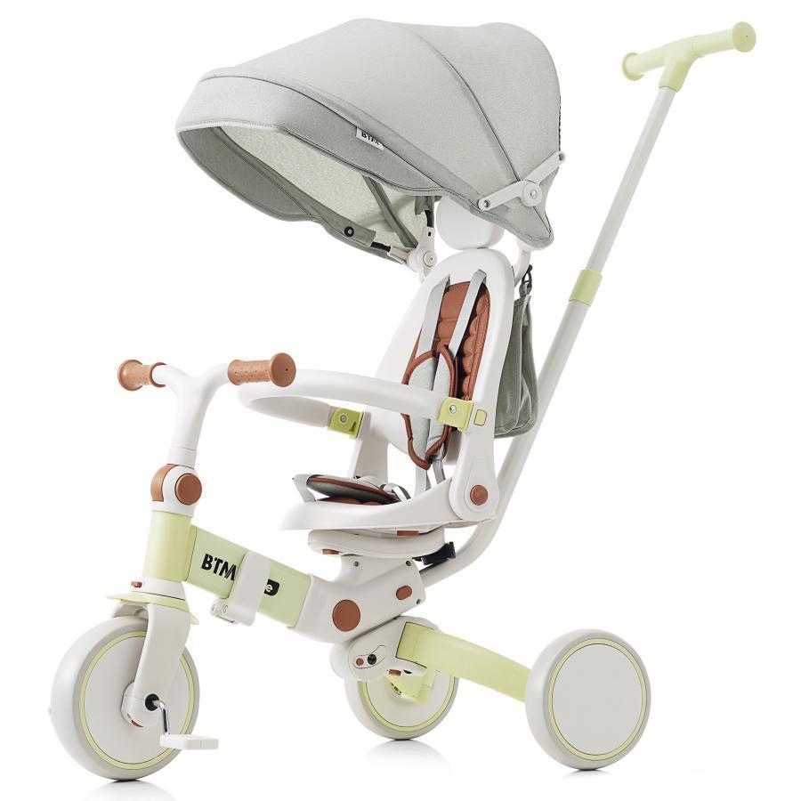 【在庫】 子供用三輪車 折りたたみ 7in1 押し棒付き BTM ランニングバイク自転車 おもちゃ 7WAY 乗用玩具 幼児用 こども 軽量 : まぐろ商店 - 通販 - Yahoo!ショッピング