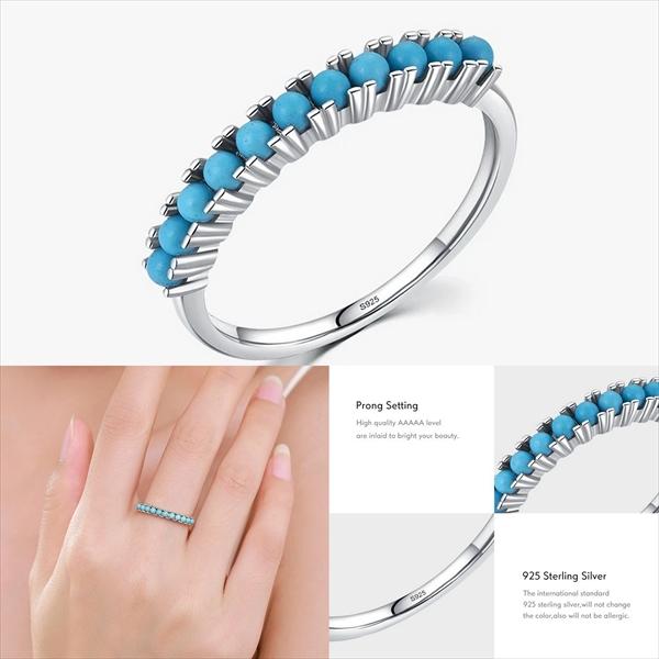 ハワイアンジュエリー 即納 ターコイズ イレブン ボール シルバー925 (S925) リング US6 [Tselection] : Hawaiian moon MAHEALANI - 通販 ...