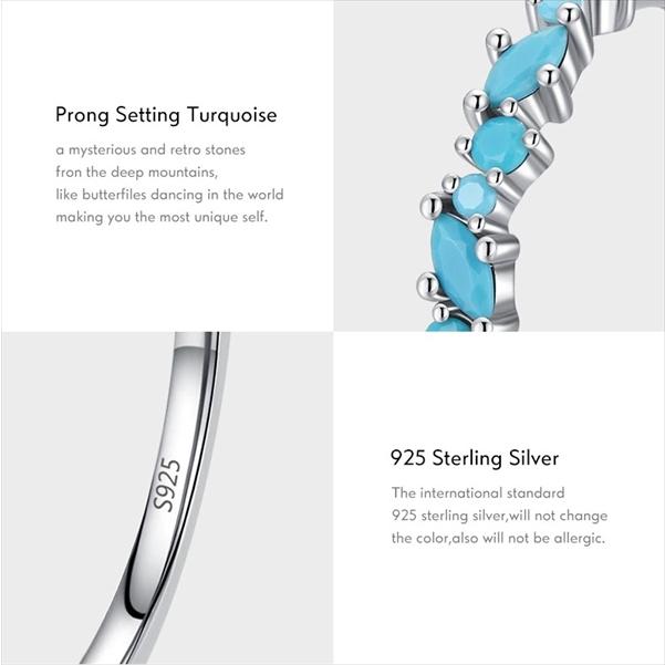 ハワイアンジュエリー 即納 ターコイズ アンイーブン ナイン シルバー925 (S925) リング US6 [Tselection] : Hawaiian moon MAHEALANI ...