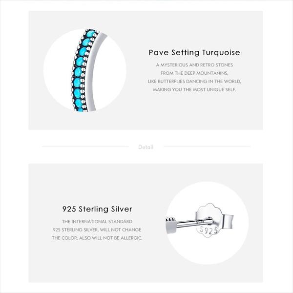 ハワイアンジュエリー 即納 ターコイズ ラウンド フープ シルバー925 (S925) ピアス [Tselection] : Hawaiian moon MAHEALANI - 通販 ...