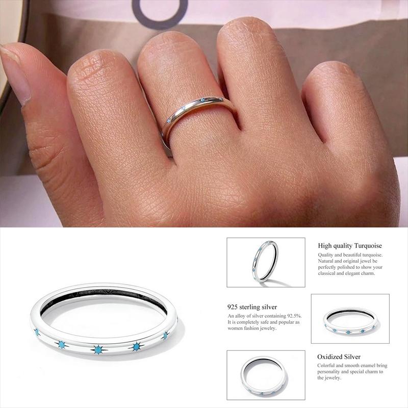 即納 ターコイズ スターバースト シルバー925 (S925) リング US6 [Tselection] : tselection015 : Hawaiian moon MAHEALANI ...