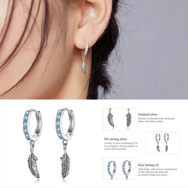 ハワイアンジュエリー 即納 ターコイズ フェザー フープ シルバー925 (S925) ピアス [Tselection] : Hawaiian moon MAHEALANI - 通販 ...