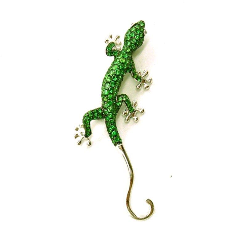 B181:K18WG グリーンガーネット ルビー ブローチ ペンダント : マホガニーホール Yahoo!店 - 通販 - Yahoo!ショッピング