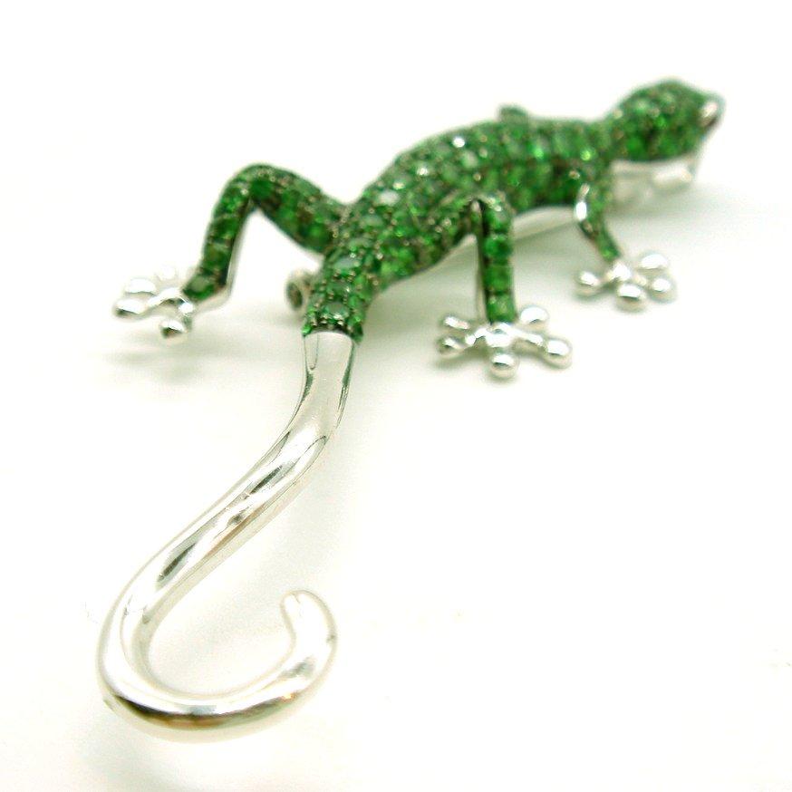 B181:K18WG グリーンガーネット ルビー ブローチ ペンダント : マホガニーホール Yahoo!店 - 通販 - Yahoo!ショッピング