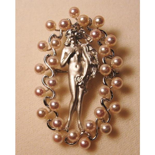 B92:SV パール ブローチペンダント : マホガニーホール Yahoo!店 - 通販 - Yahoo!ショッピング