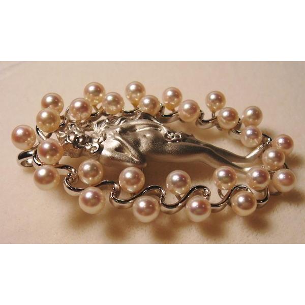 B92:SV パール ブローチペンダント : マホガニーホール Yahoo!店 - 通販 - Yahoo!ショッピング