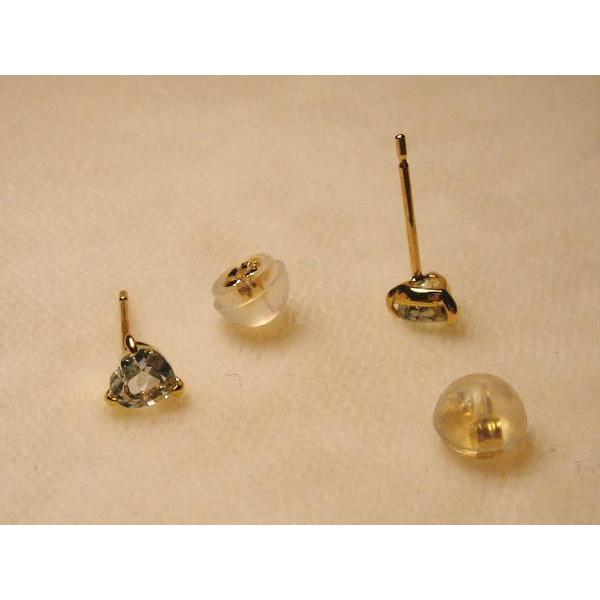 PC187:K18YG アクアマリン ピアス : マホガニーホール Yahoo!店 - 通販 - Yahoo!ショッピング