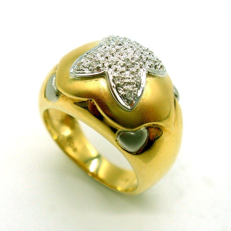 R954:K18YG/WG ダイヤ リング（#13） : r954 : マホガニーホール Yahoo!店 - 通販 - Yahoo!ショッピング