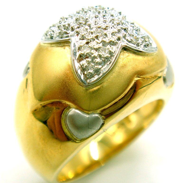 R954:K18YG/WG ダイヤ リング（#13） : r954 : マホガニーホール Yahoo!店 - 通販 - Yahoo!ショッピング