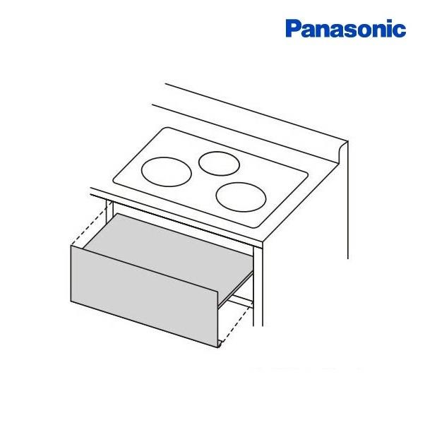 Panasonic パナソニック AD-KZ0470-WA うす型フラットタイプ用 前パネルセット コンロ高さ300mm用 ホワイト IHクッキングヒーター用 関連部材 [ ] : まいど ...
