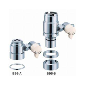 SANEI（水栓金具） 三栄水栓 B98-B 水栓部品 シングル混合栓用分岐アダプター : まいどDIY - 通販 - Yahoo!ショッピング