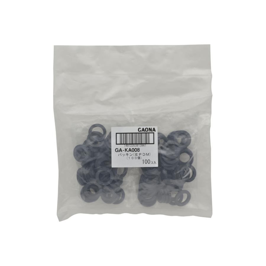 カクダイ（KAKUDAI） カクダイ/GAONA/ガオナ GA-KA008 水栓金具 パッキン(EPDM)(100個) 受注生産 [§ ...