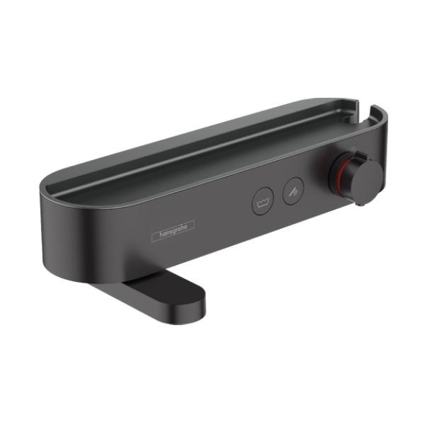 ハンスグローエ 24340670 シャワータブレット セレクト?バスサーモスタット 400 露出型 マットブラック 受注生産品 §♪ ...