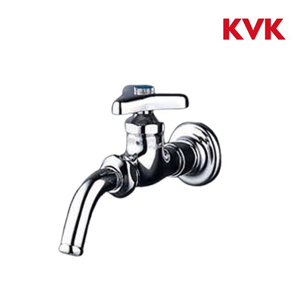 KVK K111R 送り座付吐水口回転形水栓 固定こま 赤ビス付 : まいどDIY - 通販 - Yahoo!ショッピング