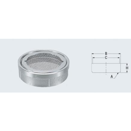 水栓金具 カクダイ 4231-200 内ネジ防虫目皿 [ ] :kkd-4231-200:まいどDIY - 通販 - Yahoo!ショッピング