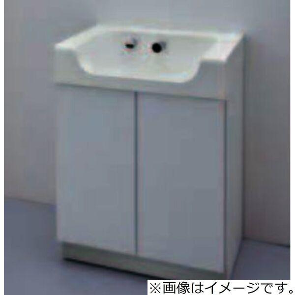 INAX INAX/LIXIL【L-B450KM2Y/WW+LF-110SA-MBB】洗面化粧台 ラウンドデッキボウル セット品番 床固定タイプ 床排水 混合水栓 アクエナジー 手動式 受注約 ...