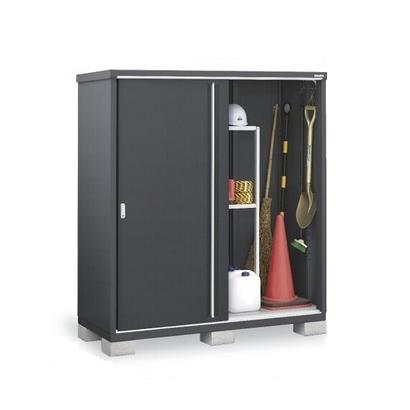 イナバ物置 『※関東限定※ MJX-177EPF』 シンプリー 収納庫 長もの収納タイプ フランネルグレー ♪ : まいどDIY - 通販 - Yahoo!ショッピング