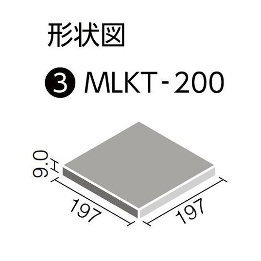LIXIL 【MLKT-200/14N 25枚/ケース】 サーモタイル ミルキーDXII 200mm角平(浴室床タイプ) [♪ 【追加送料あり】] : まいどDIY - 通販 - Yahoo ...