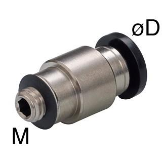 日本ピスコ POC4-M5 チューブフィッティング六角穴付ストレート [ ] : まいどDIY - 通販 - Yahoo!ショッピング