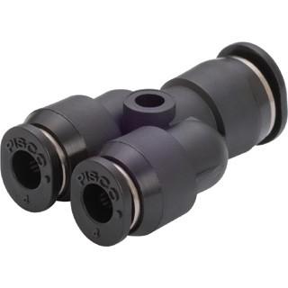 日本ピスコ PW6-3M チューブフィッティングミニタイプ違径ユニオンワイ [ ] : まいどDIY - 通販 - Yahoo!ショッピング