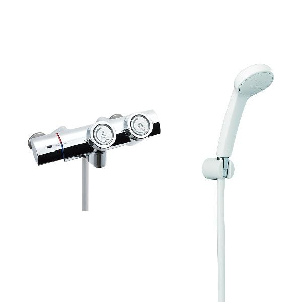 INAX 水栓金具 INAX/LIXIL RBF-815 浴室 サーモスタット付シャワーバス水栓 エコフルシャワー 一般地 : まいどDIY - 通販 - Yahoo!ショッピング