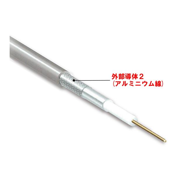 JAPPY JAPPY/ジャッピー S-5C-FB-JB(AL)灰 同軸ケーブル 100m : まいどDIY - 通販 - Yahoo!ショッピング
