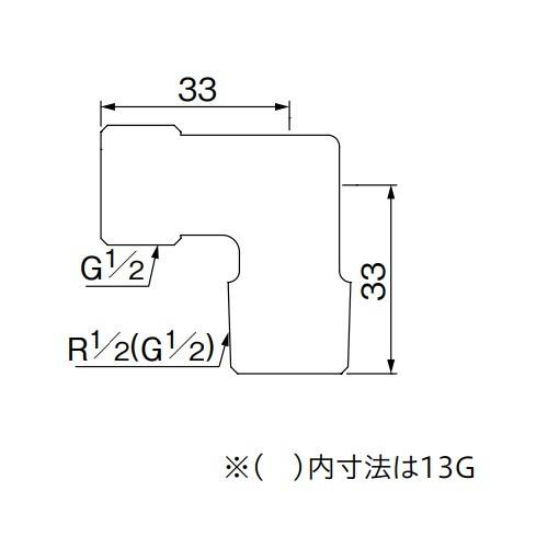 MIYAKO ミヤコ 給水配管用継手 【S2TLK 13】 フレキ用エルボ 黄銅 : まいどDIY - 通販 - Yahoo!ショッピング