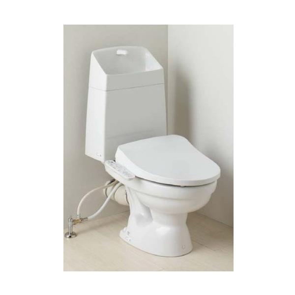 ジャニス工業 便器 + タンク 温水洗浄便座 [SC0812-PGA SV2002-1EH JCS-630ENN BW1] ピュアホワイト BMシリーズ 壁排水 手洗付 防露なし ♪ ...