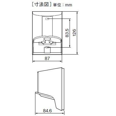 電設資材 パナソニック WK4322B(発注単位：5) EV・PHEV充電用15A・20A兼用接地屋外コンセント 露出・埋込両用 200V用 ...