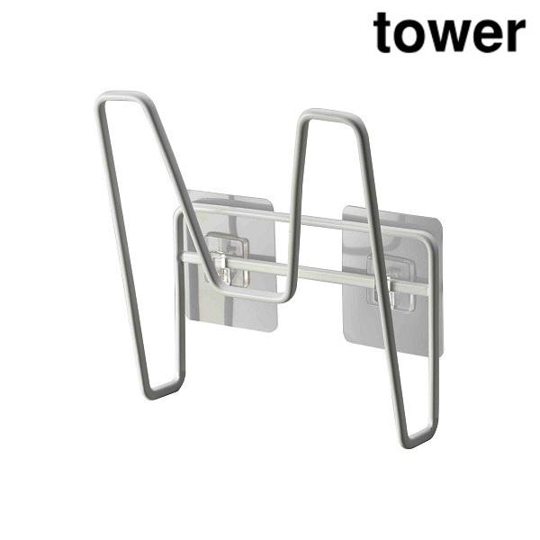 tower 山崎実業 6371 フィルムフック鍋蓋ホルダー タワー ホワイト : まいどDIY - 通販 - Yahoo!ショッピング