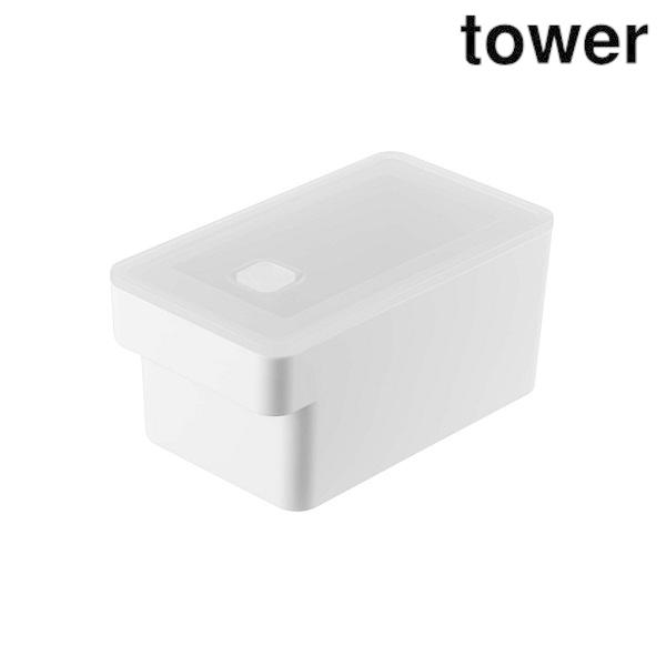 tower 山崎実業 7707 ハンドル付き密閉フードコンテナ タワー ホワイト : まいどDIY - 通販 - Yahoo!ショッピング