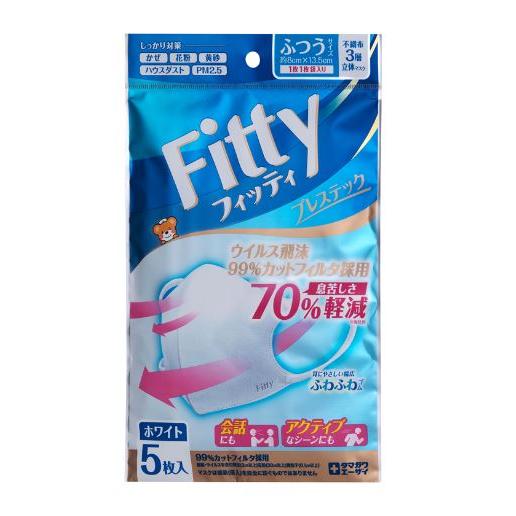 Fitty フィッティ ブレステック 5枚入 ホワイト ふつうサイズ （個別包装）【Fitty】 : まいどドラッグ - 通販 - Yahoo ...