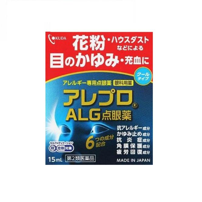 【メール便（300円）対応：1〜6個まで】【第2類医薬品】奥田製薬 アレプロALG点眼薬 15ml : 4987037730499-m : まいどドラッグ - 通販 - Yahoo!ショッピング