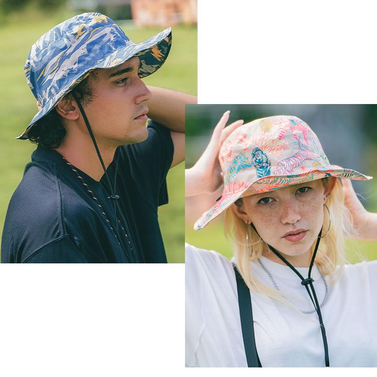 KiU kiu キウ 帽子 レインハット UV&RAIN パッカブルサファリハット K85 レディース メンズ 大きいサイズ ブランド 自転車 アウトドア UVカット 防水 撥水 : MSS ...