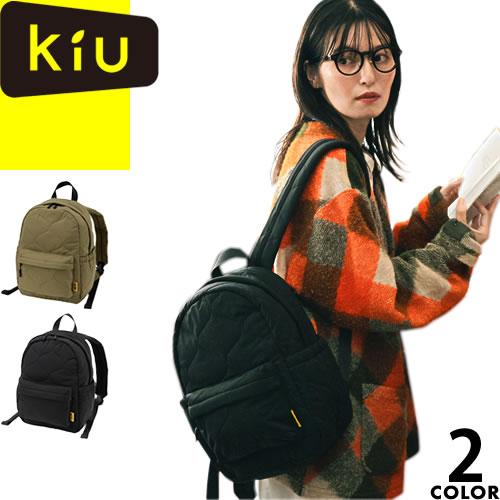 KiU kiu キウ バッグ リュック リュックサック バックパック パデットデイバックパック レディース メンズ 撥水 軽量 小さめ おしゃれ カジュアル ブランド 黒 : MSS - 通販 ...