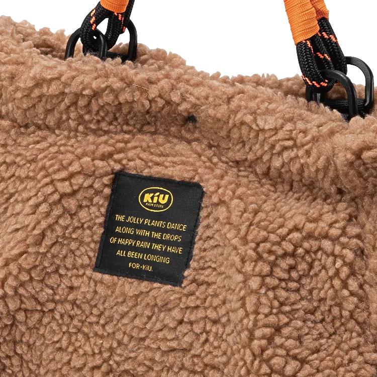KiU kiu キウ バッグ トートバッグ ショルダーバッグ ボアバッグ ボアバルーントートバッグミニ レディース メンズ 軽量 小さめ 斜めがけ ブランド おしゃれ 黒 : MSS - 通販 ...