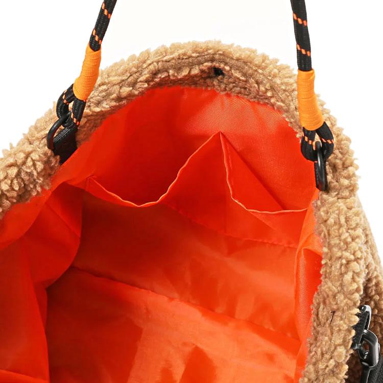 kiu キウ バッグ トートバッグ ショルダーバッグ ボアバルーントートバッグ レディース メンズ 軽量 大きめ a4 通学 通勤 斜めがけ ブランド おしゃれ 黒 : 078-633 ...