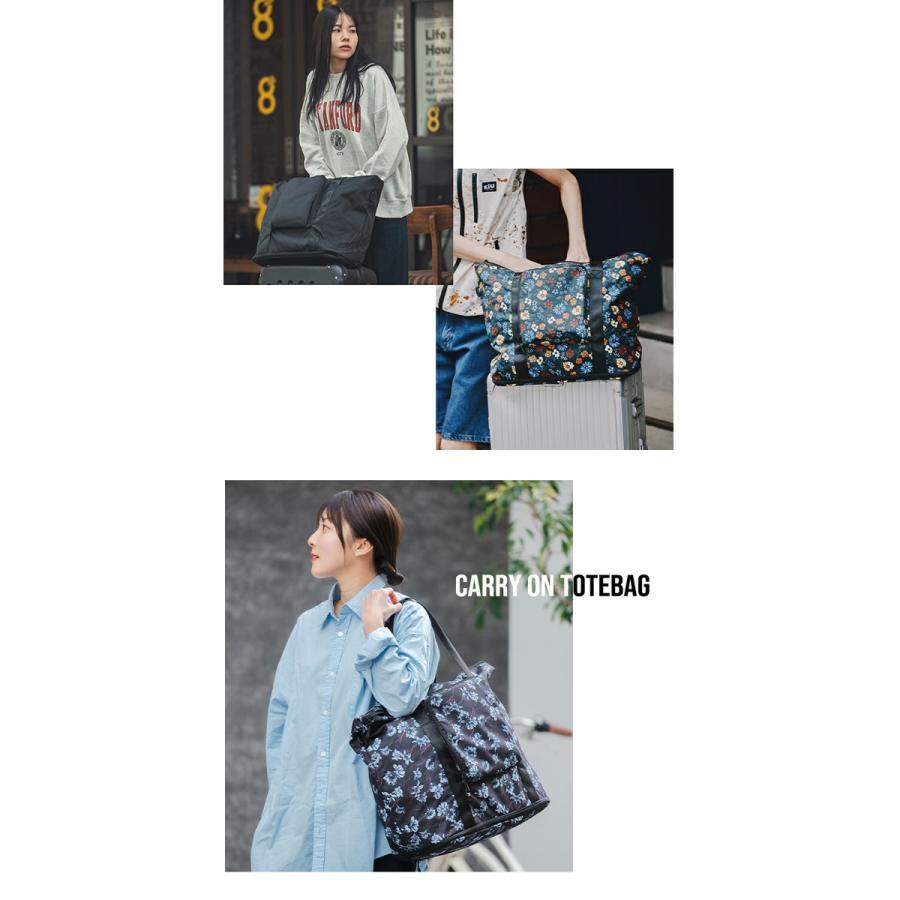 KiU kiu キウ バッグ トートバッグ キャリーオントートバッグ K371 レディース メンズ 撥水 防水 パッカブル 大容量 キャリーケース取付 大きめ 軽量 ブランド 黒 : MSS ...