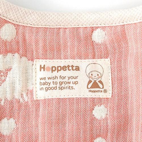 Hoppetta ホッペッタ ふくふくガーゼ 6重ガーゼ 2way スリーパー 袖付き スリーピングベスト 赤ちゃん ベビー 夏 冬 日本製 出産祝い 男の子 女の子 1歳 2歳 3歳 ...