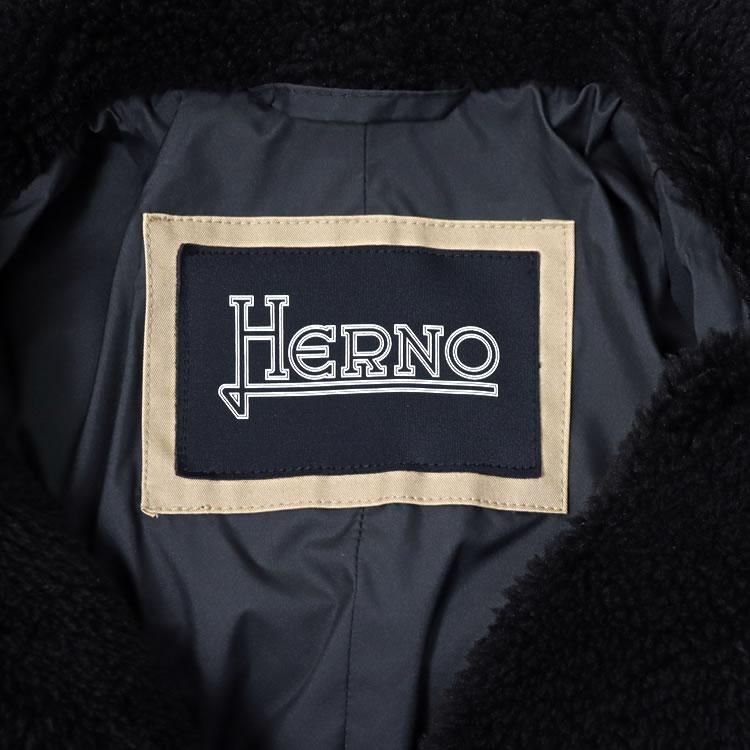 HERNO ヘルノ ロングコート ボアコート アウター エコファー コート メンズ 冬 カジュアル 大きいサイズ シングル ブランド 防寒 黒 ブラック : MSS - 通販 - Yahoo ...