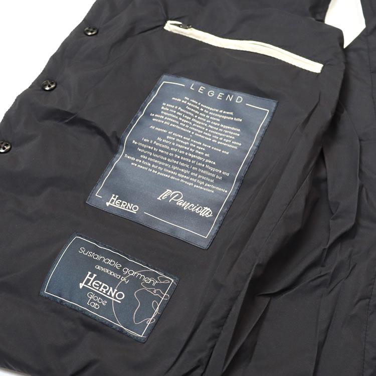 HERNO ヘルノ ダウンベスト インナーダウン インナーベスト ジレ イル パンチオット メンズ アウター 軽量 暖かい 大きいサイズ ブランド 黒 ブラック : MSS - 通販 ...