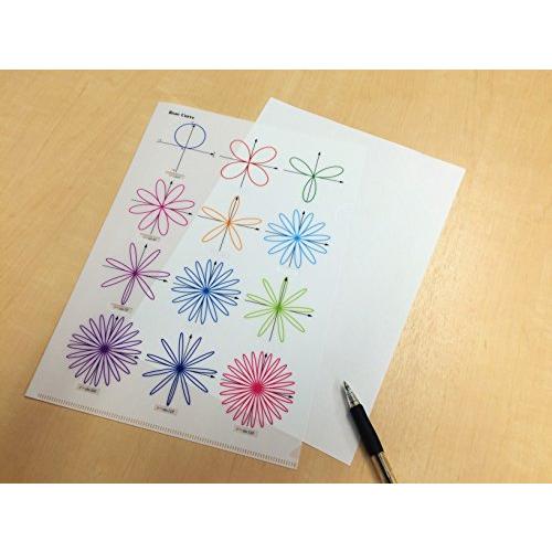 クリアファイルバラ曲線 A4 数研グッズ : maisonM - 通販 - Yahoo!ショッピング
