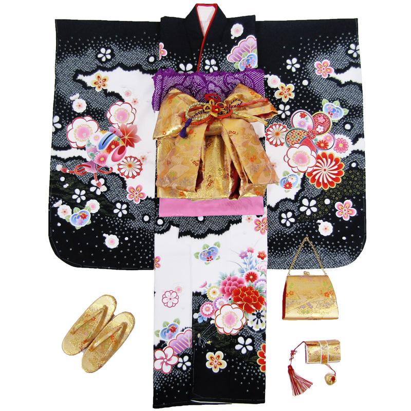 七五三女の子7歳着物20点セット合繊tekk01 : 京の舞姿 - 通販 - Yahoo!ショッピング