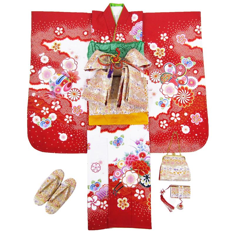 七五三女の子7歳着物20点セット合繊tekk02 : 京の舞姿 - 通販 - Yahoo!ショッピング