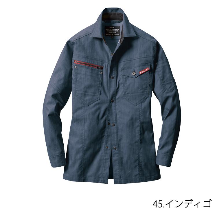 バートル 作業着 オールシーズン 長袖シャツ ユニセックス 1815 作業着 ワークジャケット 高機能ジャケット かっこいい ストレッチ BURTLE :1815:uni-que - 通販 ...