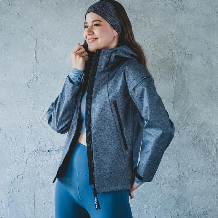 バートル フーデッドジャケット ライトアウター 3190 撥水 保温 ストレッチ 男女兼用 秋冬 防寒 BURTLE パーカー ジャンバー 前あき フード付き :3190:uni-que ...