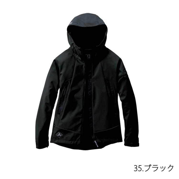 BURTLE バートル フーデッドジャケット ライトアウター 3190 撥水 保温 ストレッチ 男女兼用 秋冬 防寒 パーカー ジャンバー 前あき フード付き : uni-que - 通販 ...