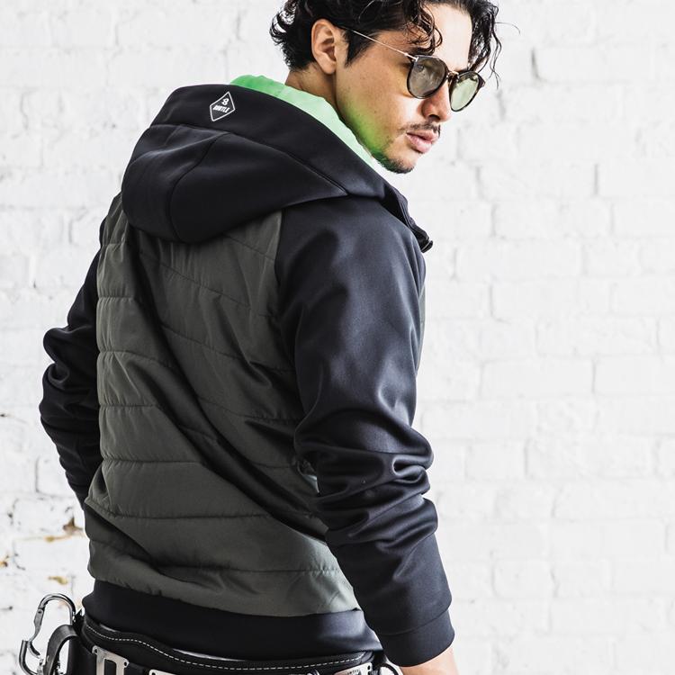 BURTLE 2023 新作 バートル サーモクラフト 防寒 フーディジャケット 撥水 防水 防風 ライトシェル 3210 ユニセックス フード付 ワーク ジャンパー 男女兼用 : uni ...