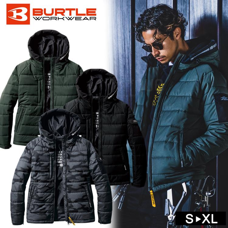 BURTLE バートル 防寒 フーデッド ジャケット 5030 ユニセックス 防風 はっ水 耐水圧 保温 ワークジャケット ブルゾン ジャンパー 男女兼用 : uni-que - 通販 ...