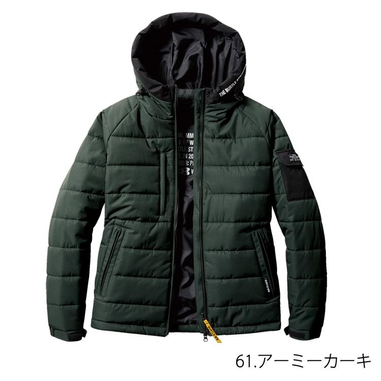 BURTLE バートル 防寒 フーデッド ジャケット 5030 ユニセックス 防風 はっ水 耐水圧 保温 ワークジャケット ブルゾン ジャンパー 男女兼用 : uni-que - 通販 ...